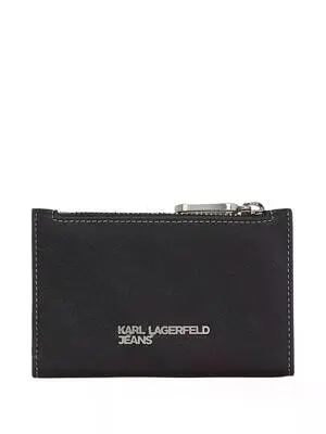 Karl Lagerfeld Logo-lettering Wallet - Black