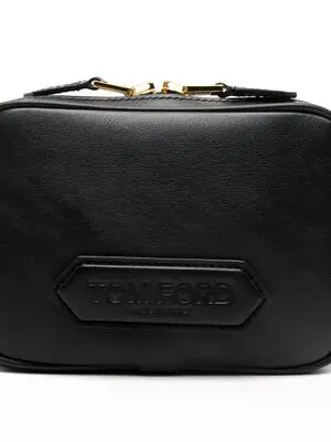 TOM FORD Leather Messenger Bag