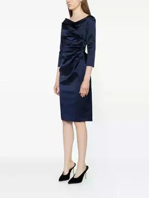 Talbot Runhof Cocktail Asymmetric Dress