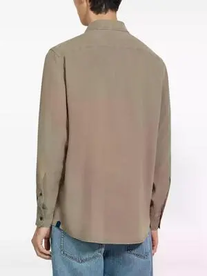 Zegna Silk Shirt - Neutrals