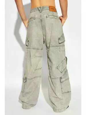 Versace Wide-leg Cargo Jeans
