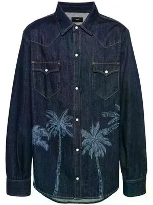 Alanui Graphic-print Cotton Shirt