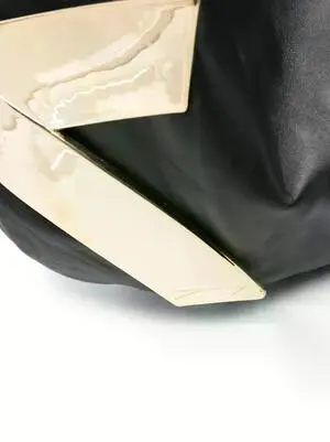 GENNY X-shaped Hardware Shoulder Bag