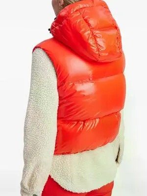 Aztech Mountain Padded Ski Vest - Red