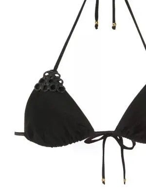AMIR SLAMA Embellished Triangle Bikini Set