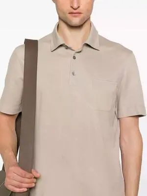 Zegna Cotton Polo Shirt