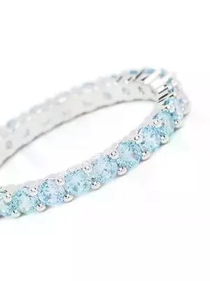 SWAROVSKI Matrix Ring With Crystal Embellishment - Silver