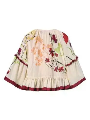 La DoubleJ Ruffled Blouse
