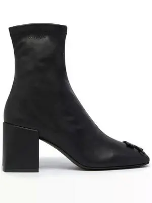 Courreges Block Heel Booties
