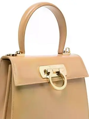 FERRAGAMO Small Iconic Top Handle Bag