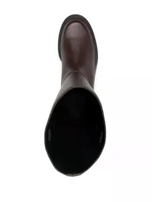 Fendi Frame Boots - Brown