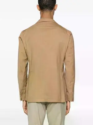 Tagliatore Brooch-detail Blazer - Brown