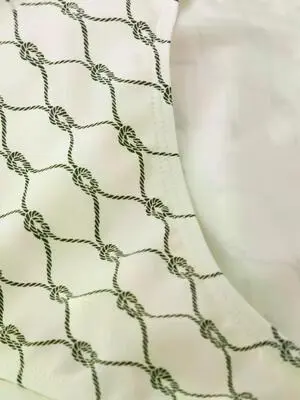 Tory Burch Celtic Knot-print Bikini Bottoms