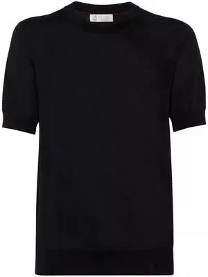 Brunello Cucinelli Cotton-silk Blend T-shirt