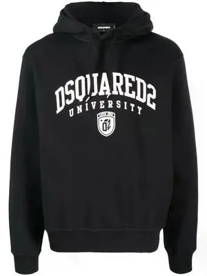 Dsquared2 Logo-print Cotton Hoodie
