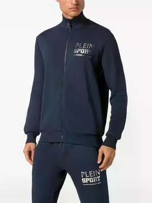 PLEIN SPORT Tiger Zipped Sweatshirt