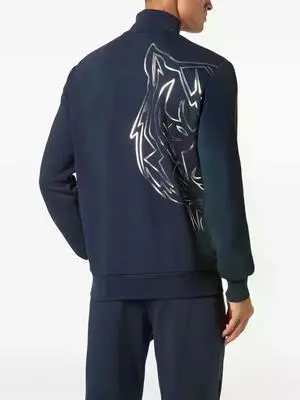 PLEIN SPORT Tiger Zipped Sweatshirt