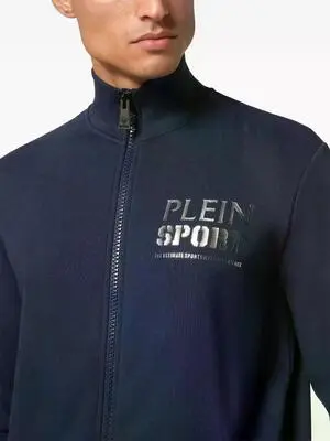 PLEIN SPORT Tiger Zipped Sweatshirt