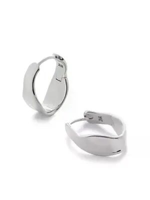 Monica Vinader Medium The Wave Hoop Earrings