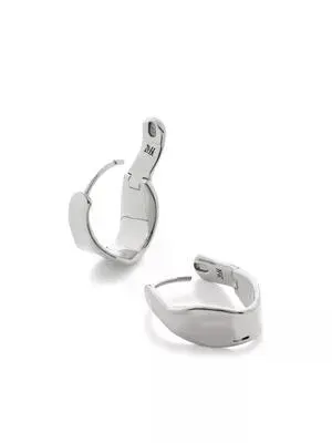 Monica Vinader Medium The Wave Hoop Earrings