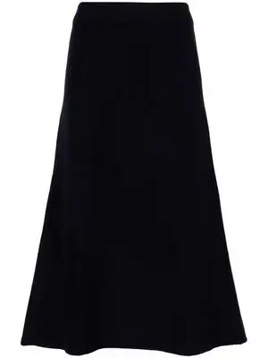 JIL SANDER A-line Midi Skirt
