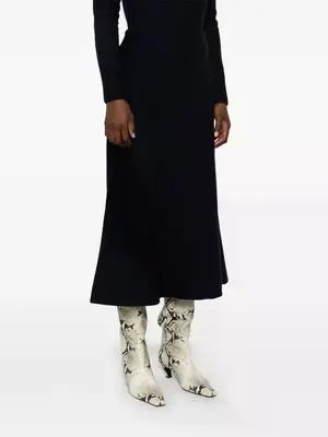 JIL SANDER A-line Midi Skirt
