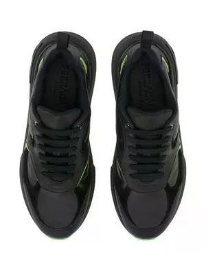 FERRAGAMO Logo-embossed Leather Sneakers