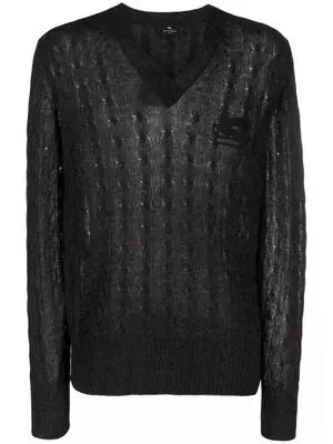Etro Logo-embroidered Cashmere Jumper
