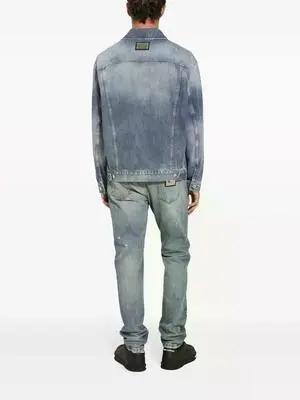 Dolce & Gabbana Cotton Denim Jacket - Blue