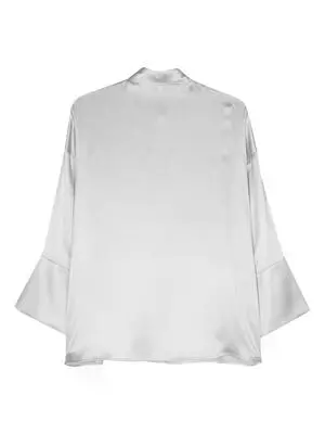Eleventy Silk Satin Shirt