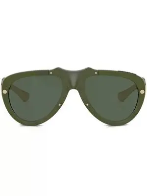 Burberry Shield Mask Sunglasses - Green