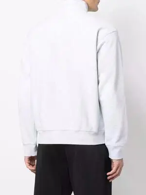 Carhartt Work In Progress American Script Half-zip Sweatshirt - Grey