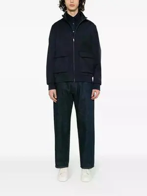 Calvin Klein Monogram-embroidered Cotton Shirt