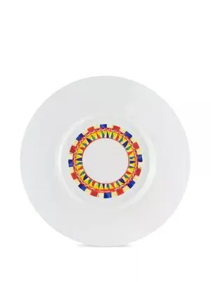 Dolce & Gabbana Carretto-print Porcelain Platter