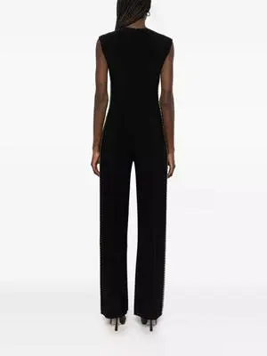 Norma Kamali Stud-embellished Jumpsuit