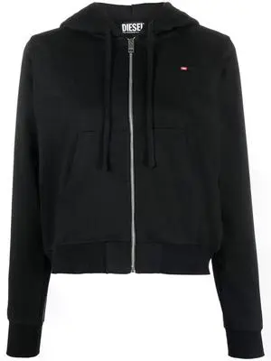 DIESEL® Cotton-blend Zipped Hoodie