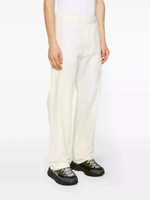 Moncler Logo Appliqué Straight Trousers