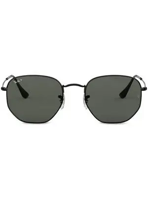 Ray-ban Hexagonal Sunglasses - Black