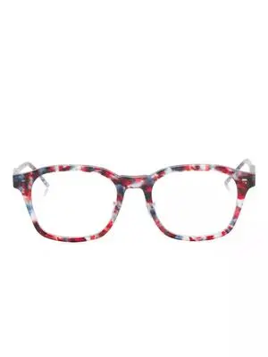 Thom Browne Square-frame Glasses - Blue