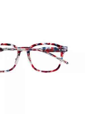 Thom Browne Square Frame Eyeglasses - Blue