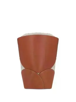 JIL SANDER Curve Shoulder Bag - Brown