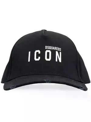 Dsquared2 Logo-print Six-panel Cap - Black