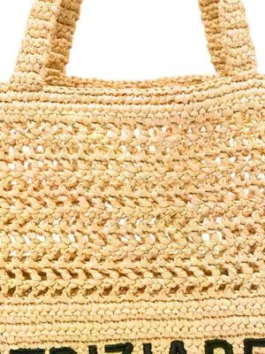 Patrizia Pepe Logo-embroidered Tote Bag
