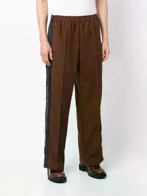 TOGA VIRILIS Side-stripe Straight-leg Trousers
