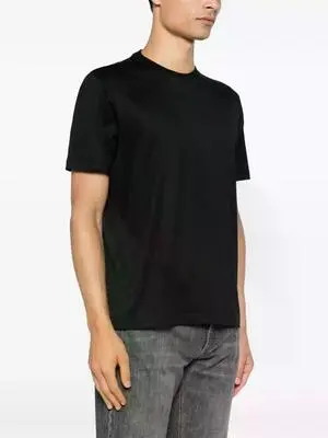 D4.0 Cotton T-shirt - Black