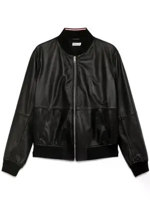 Bally Leather Bomber Jacket