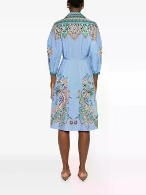 Etro Paisley-print Midi Dress