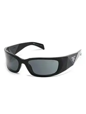 Prada Shield-frame Sunglasses - Black