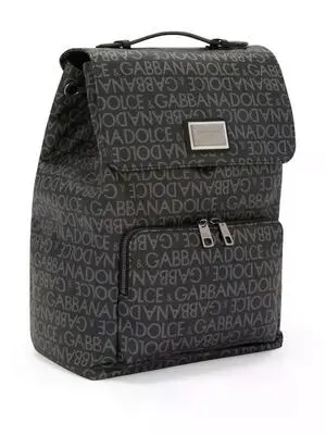 Dolce & Gabbana Coated Jacquard Backpack
