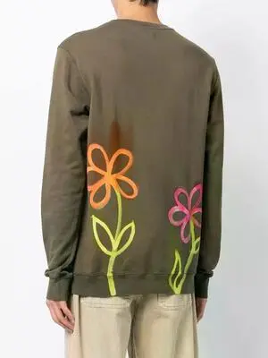 STAIN SHADE Graphic-print Long-sleeve T-shirt